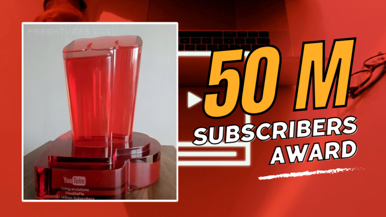 YouTube Play Buttons 2024 - FreshTuber